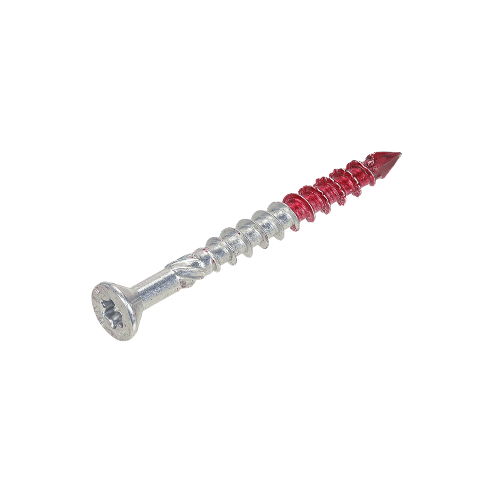 Rotadrill - MDF schroeven - Torx 15 Platkop - 4 x 50mm - Deeldraad - Verzinkt (200 stuks)