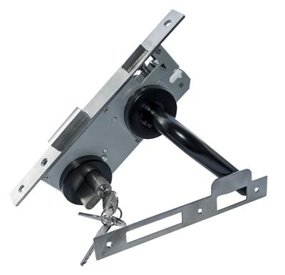 Eurofix - Deurslot set - Rond rozet - Doornmaat 45mm - PC 85mm - Zwart