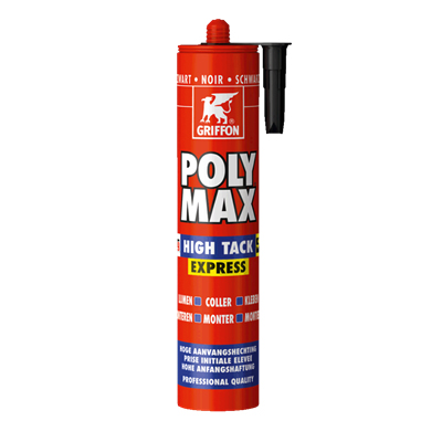Griffon - PolyMax High Tack Express - Zwart - 435g