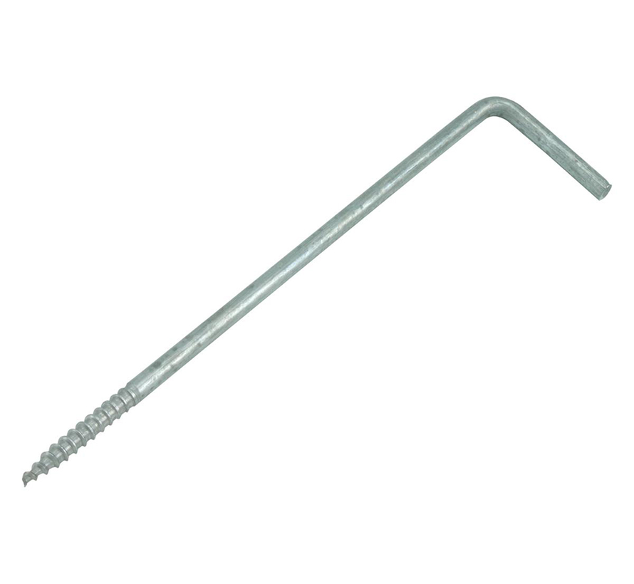 Kozijnankers - 150x40x6mm - Verzinkt (10 stuks)