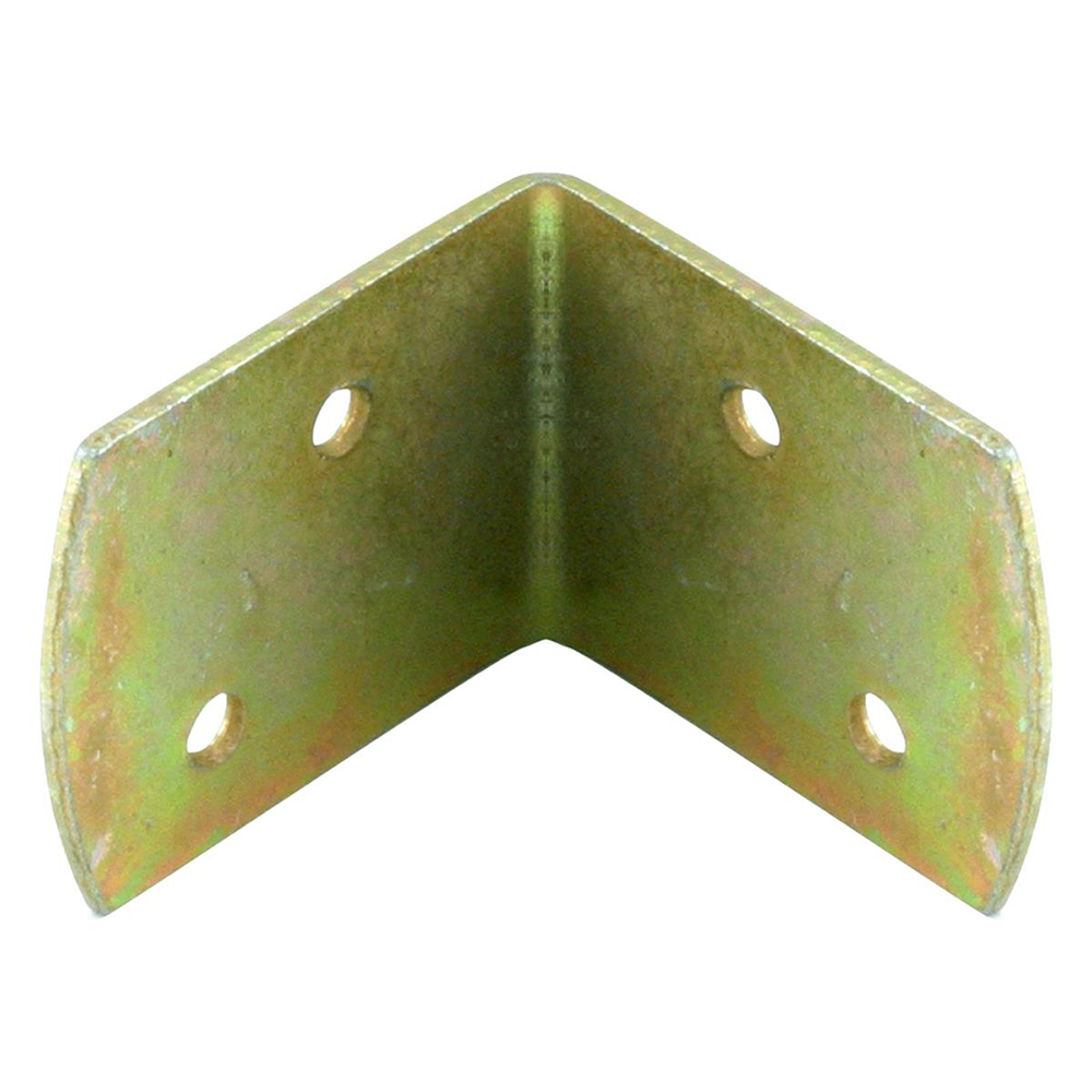 L-beslag/L-steun zonder schroef - Verzinkt (1 stuk)