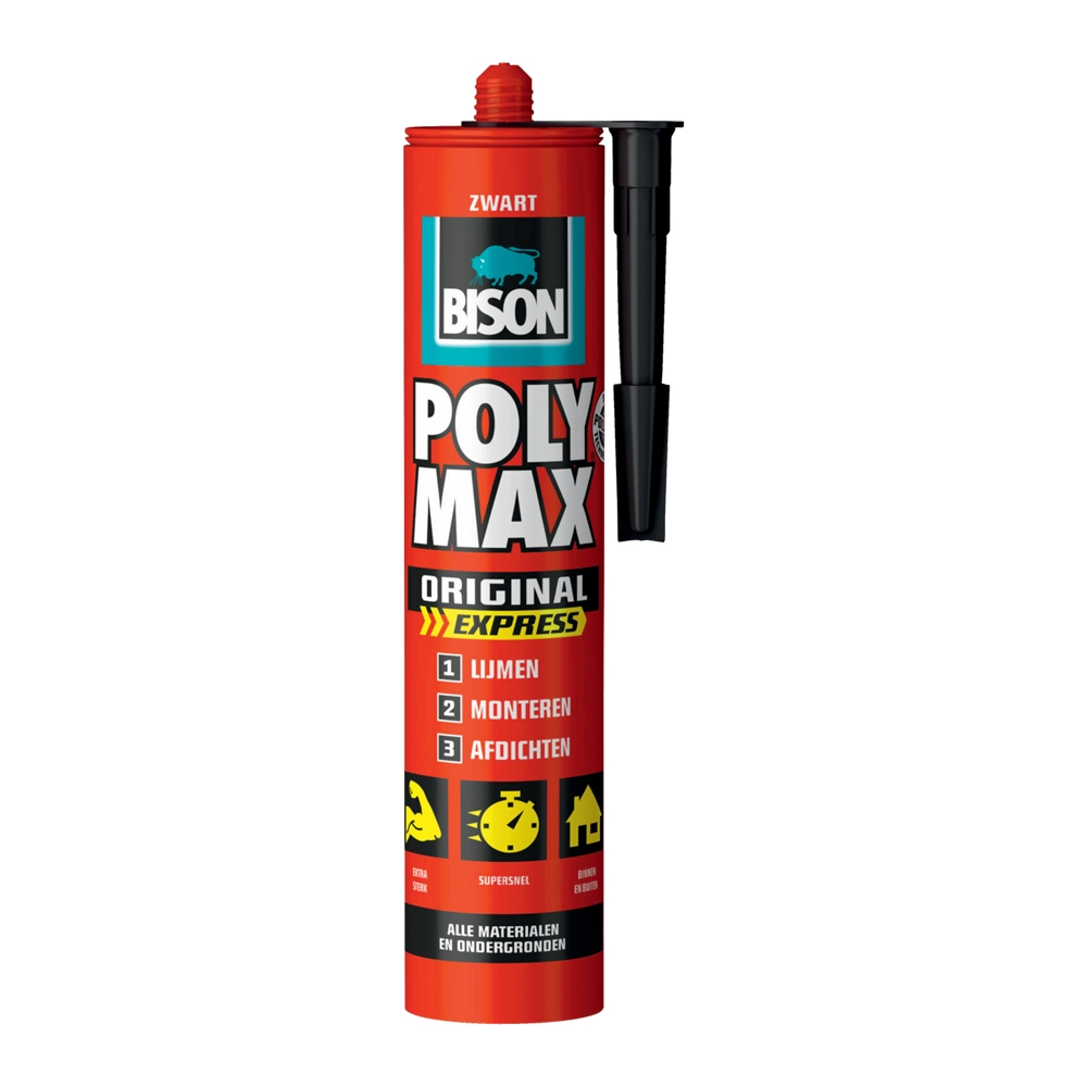 Bison Bison - Poly Max Express - Black - 425g - Logihub