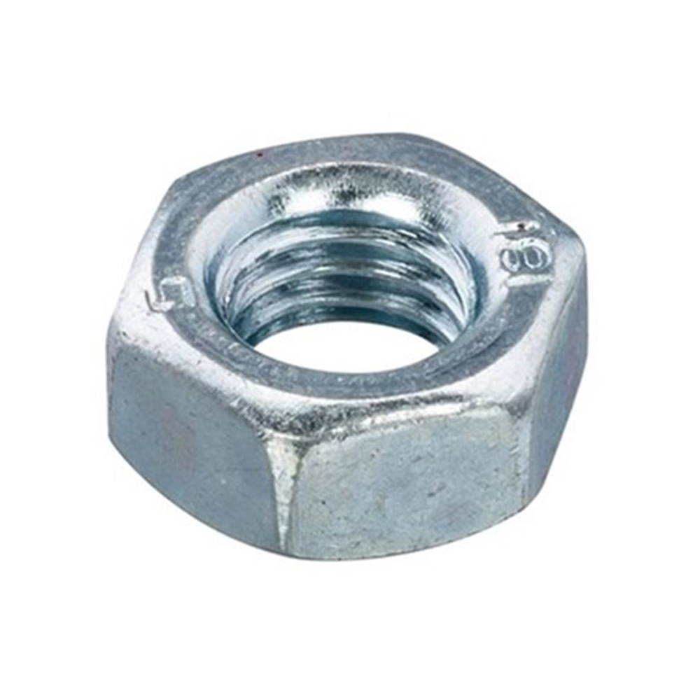 Hexagon nuts - M16 - Class 8 - DIN934 - Zinc-plated (100 pieces) - Logihub