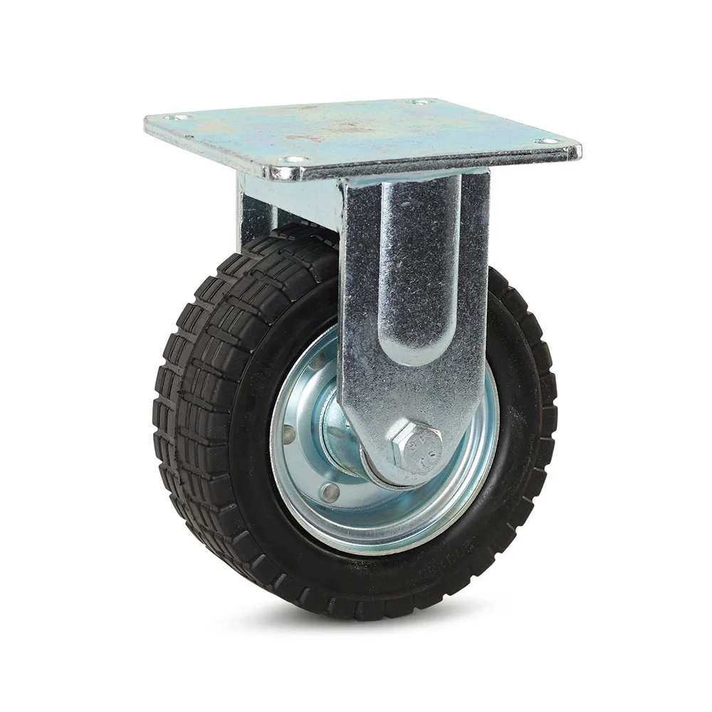Need wide rubber fixed castor - 200mm? Order online immediately! - Logihub
