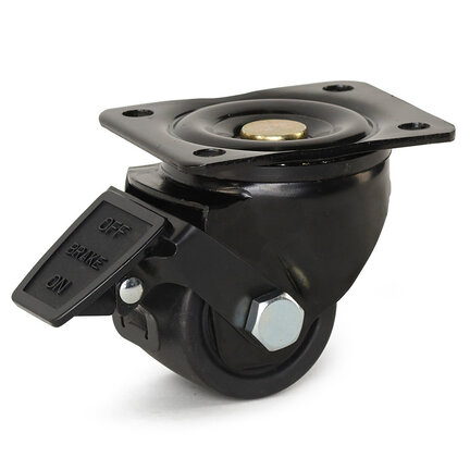 Roulette pivotante avec frein | Roues Roulettes Outlet