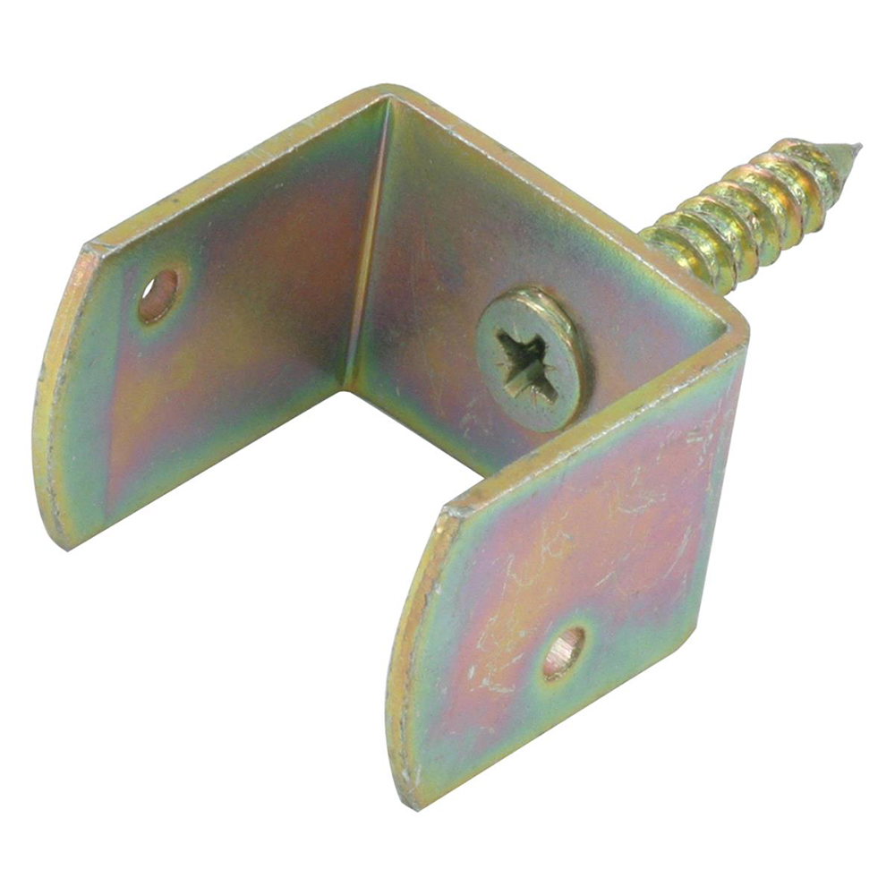 Support en U - 37mm - Galvanisé (1 pièce) | Roues Roulettes Outlet