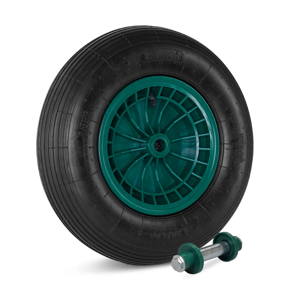 Roue de brouette pneumatique diamètre 390mm + axe 130mm | Roues ...