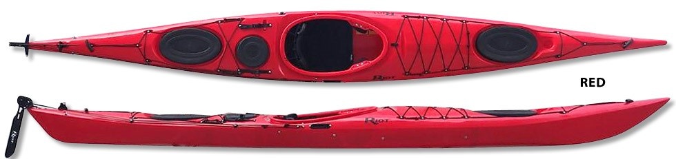 Kanoshop.nl | Riot Brittany 16 | Polyethyleen Zeekajak - Kanoshop.nl