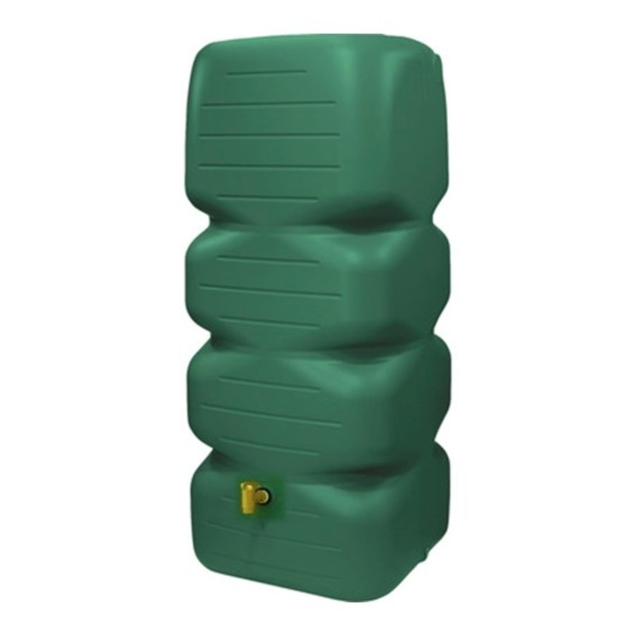Garantia regenton XXL 1000 liter groen - Kunststofregenton.nl