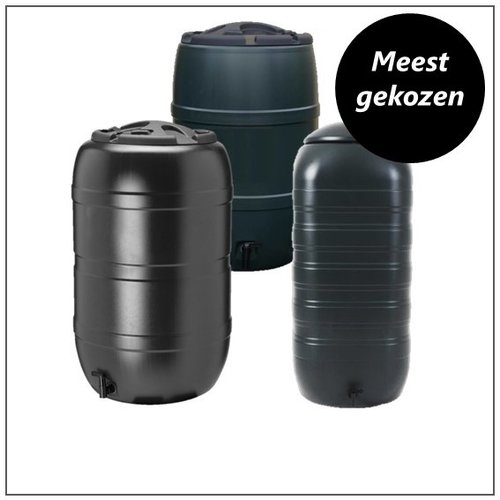 Regenton kopen? Grootste keus regentonnen - Kunststofregenton.nl