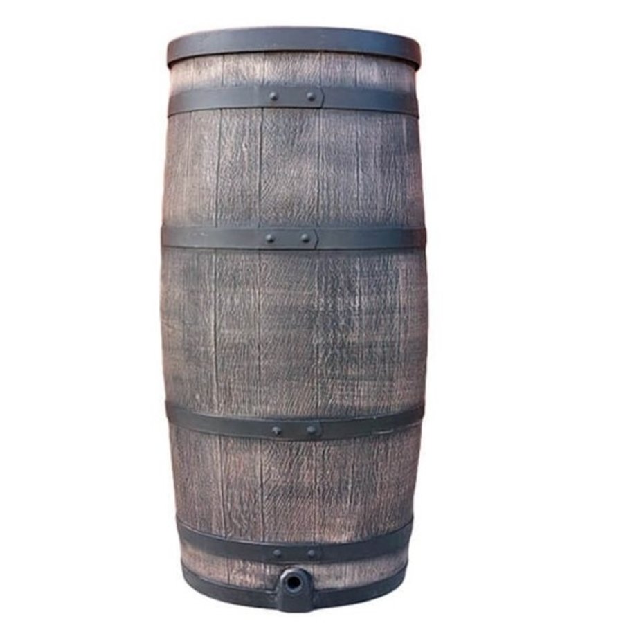 ROTO regenton 150 liter bruin - Kunststofregenton.nl