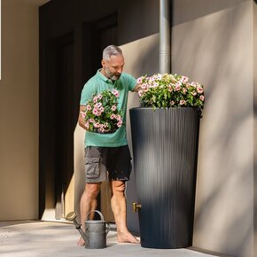Regenton kopen? Grootste keus regentonnen - Kunststofregenton.nl