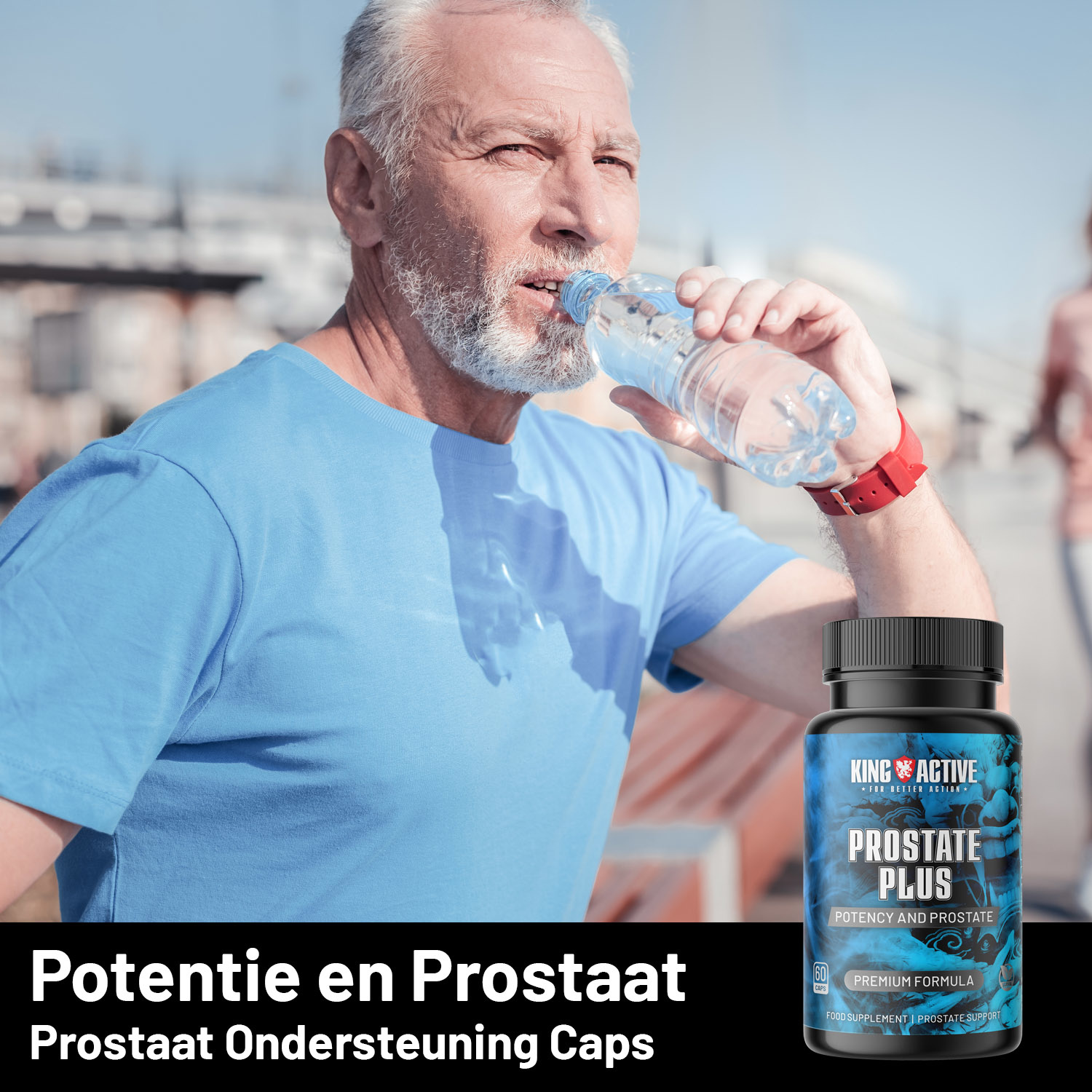 King Active Prostate Plus | Prostaat, Urinewegen & Potentie | Vegan ...