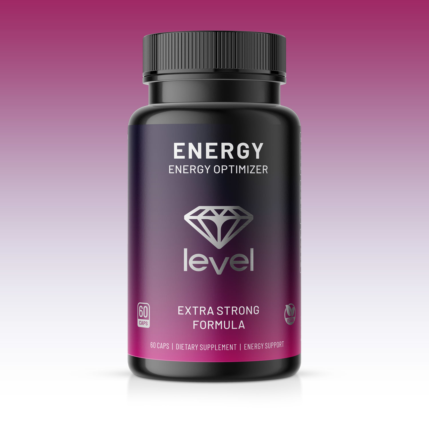 Level Energy | 60 vegan caps | Energie & Stamina Booster ...