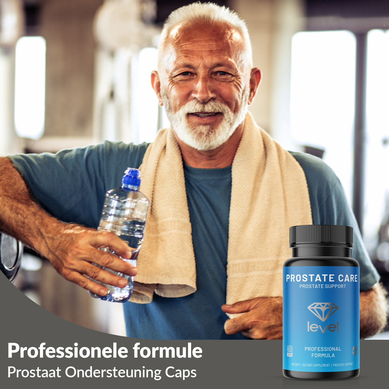 Level Prostate Care | 60 vegan caps | Prostaat & Urinewegen ...