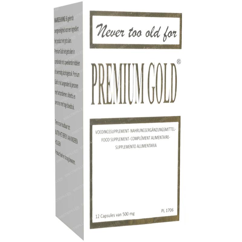Premium Gold | Morgen in Huis | Erectiepillen.com - E.P