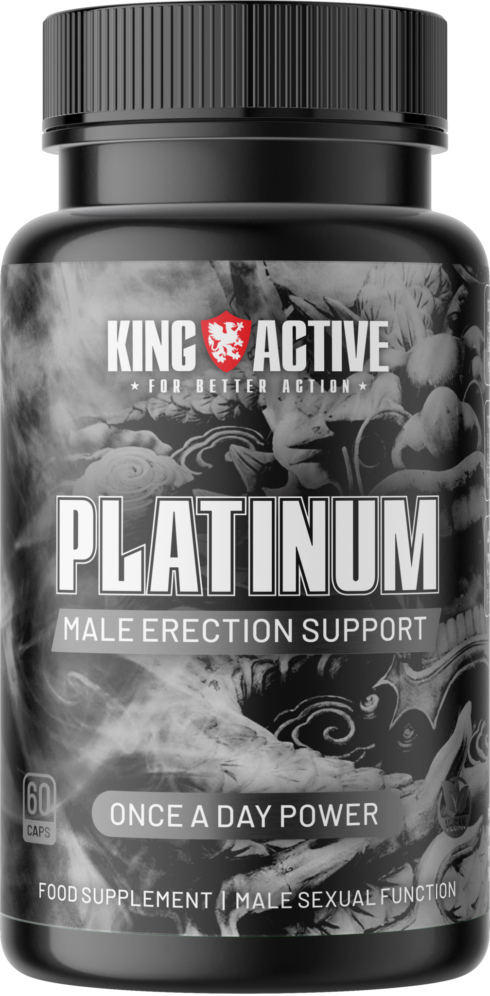 King Active Platinum - 60 caps - Erectie Kuur - Ondersteunt Erectie - kingactive
