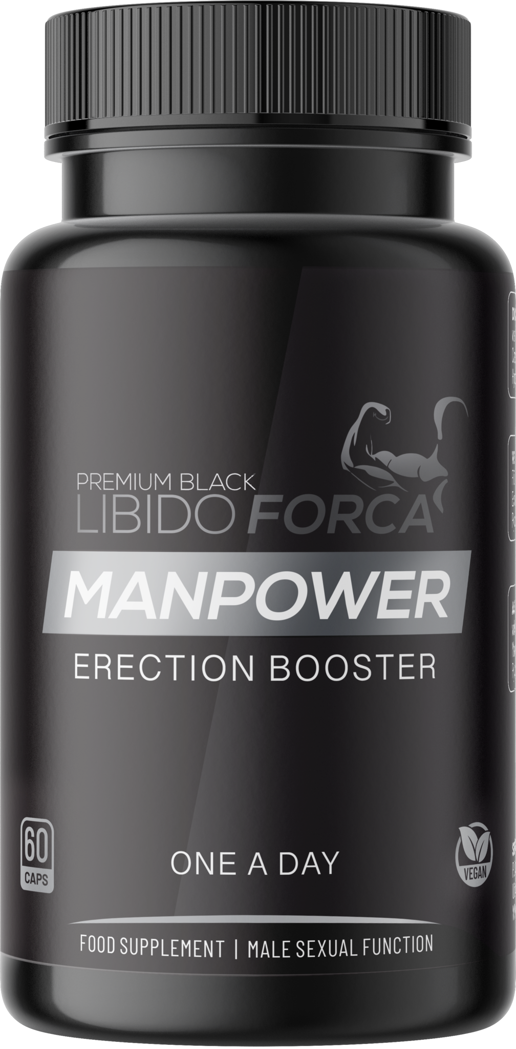 Libido Forca Manpower- 60 Vegan capsules - Erectie Booster Kuur ...