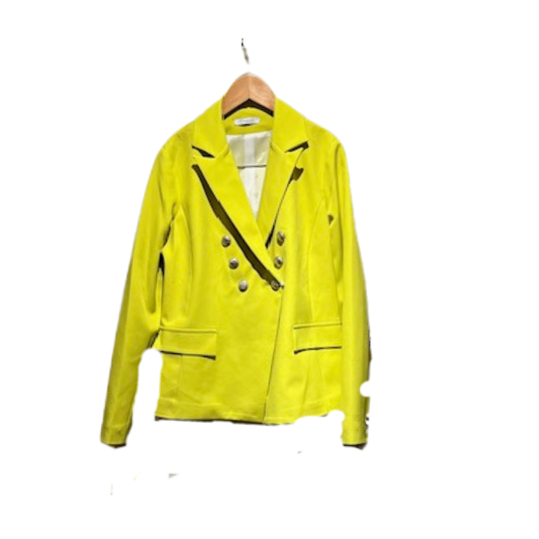 Emie blazer lime knopen