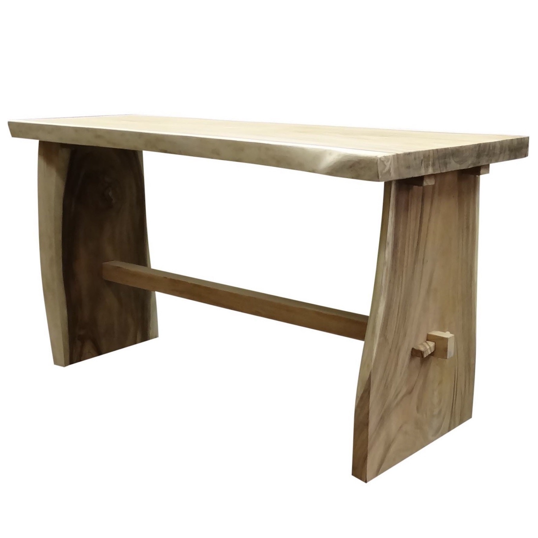 Boomstam bartafel 240x75xH110 cm - bladdikte 8 cm - AVH Outdoor ...