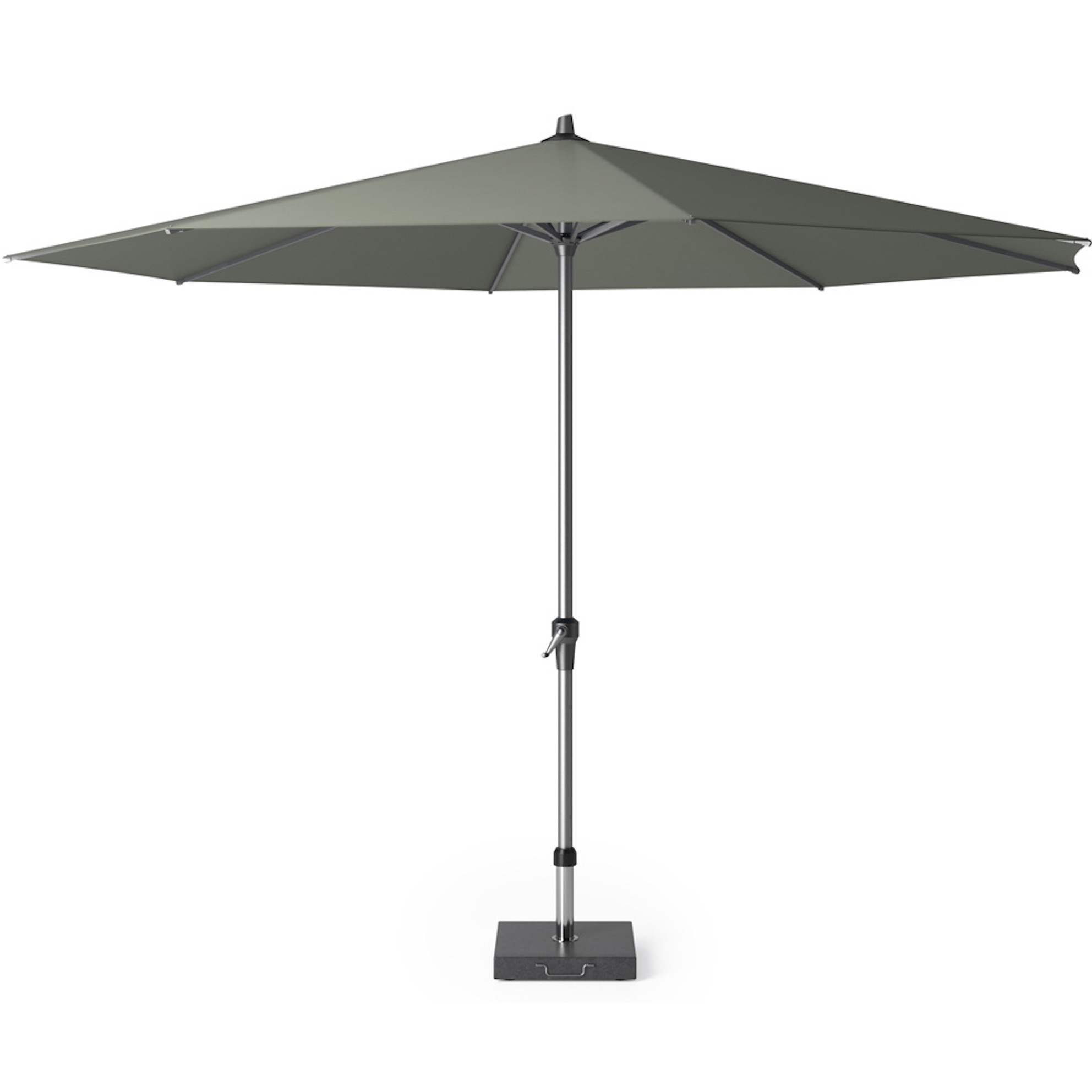 Riva parasol 400 cm rond olijf - AVH Outdoor Tuinmeubelen
