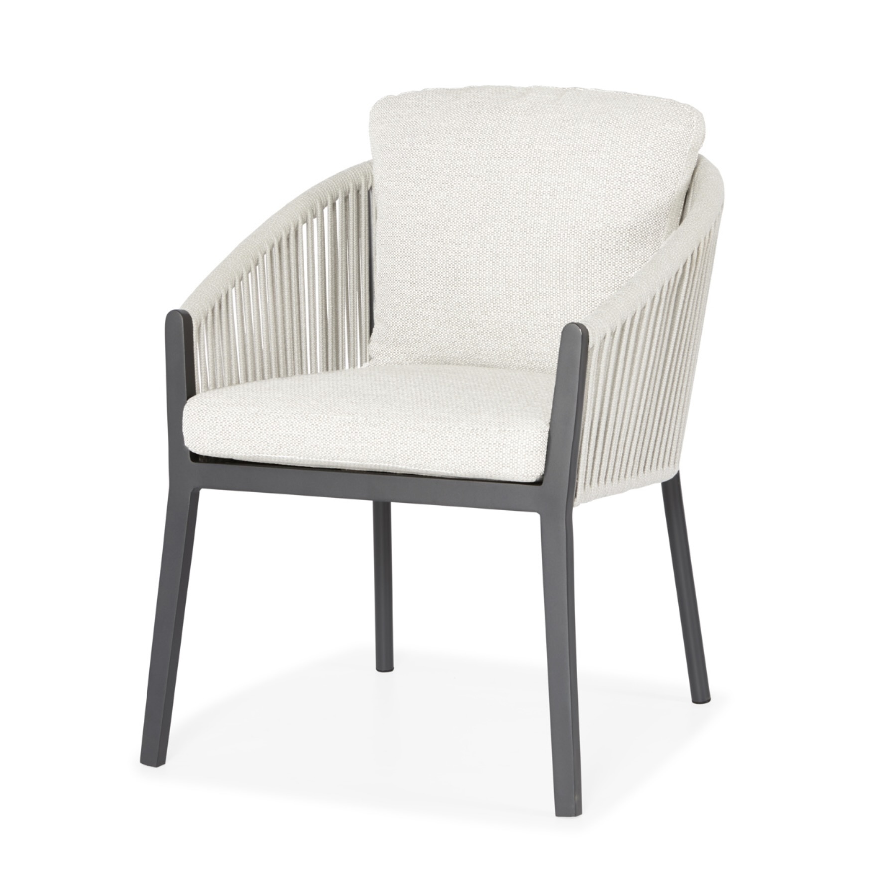 Avero dining tuinstoel fishbone weaving camel sand natural mixed weave ...