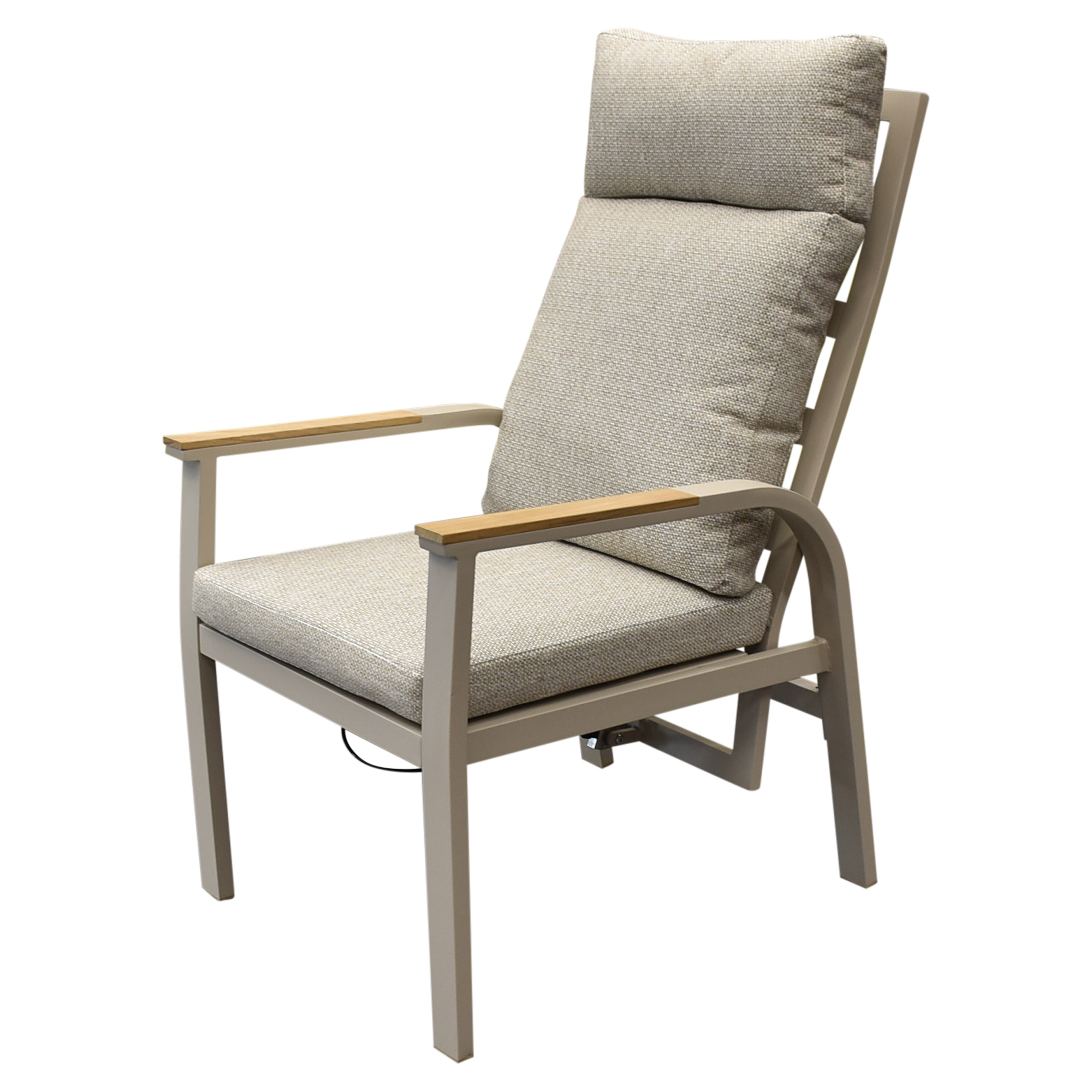 Kota dining tuinstoel verstelbaar latte aluminium - AVH Outdoor ...