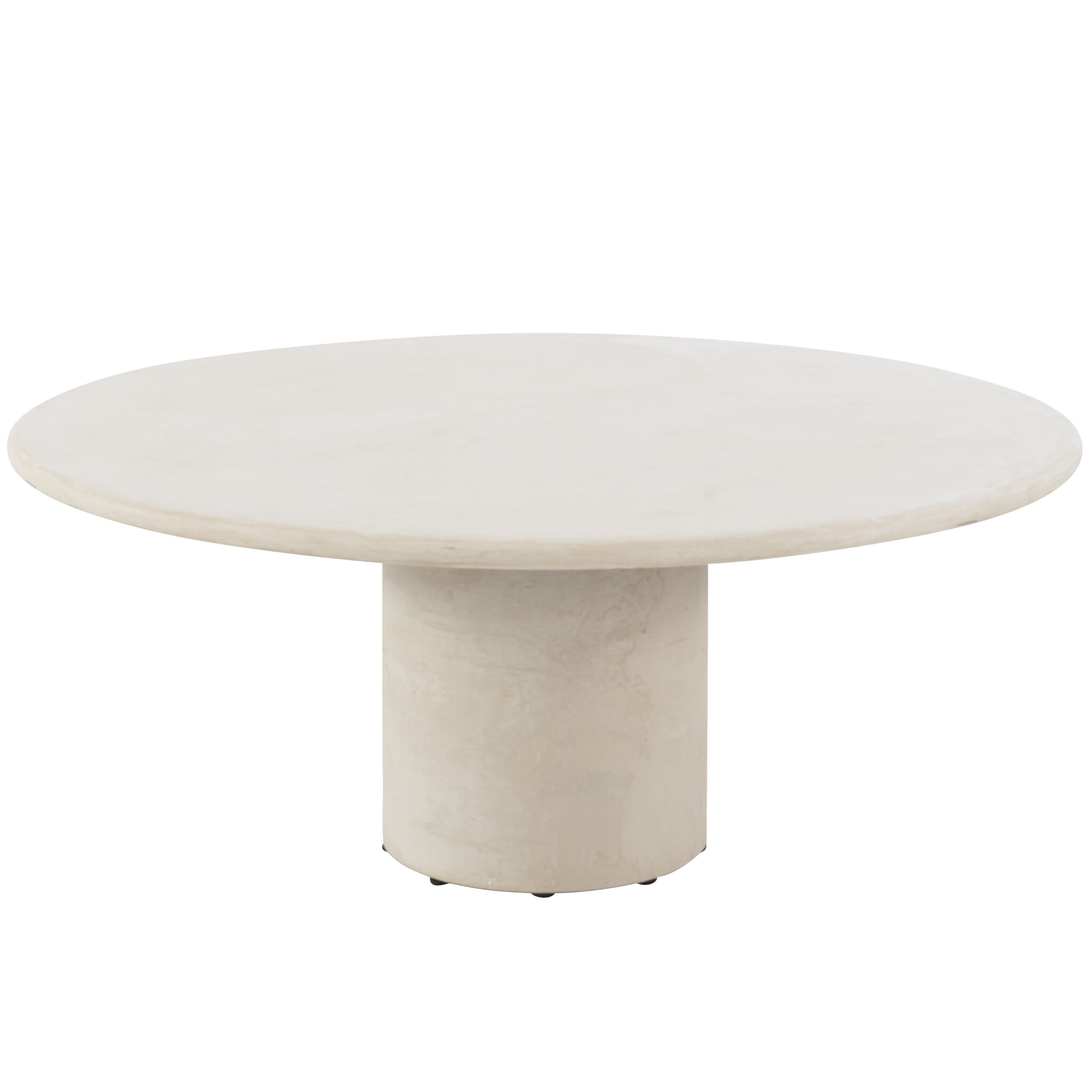 Hampton low dining tuintafel rond mortex beige 160xH69 cm 4 Seasons ...
