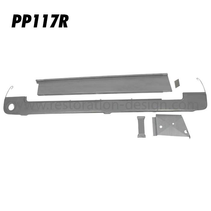 Complete rocker panel, right 356 - 356C - Restoration Design Europe