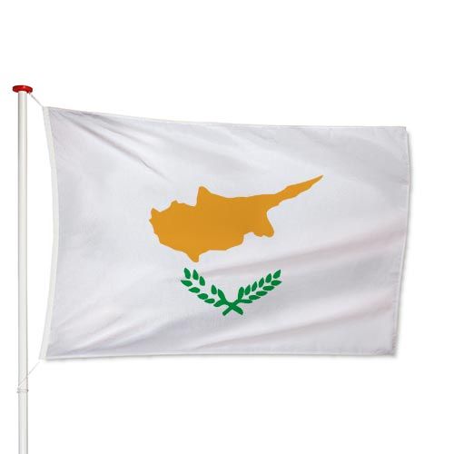 Vlag Cyprus Kopen? Meedere formaten - Vlaggen Unie