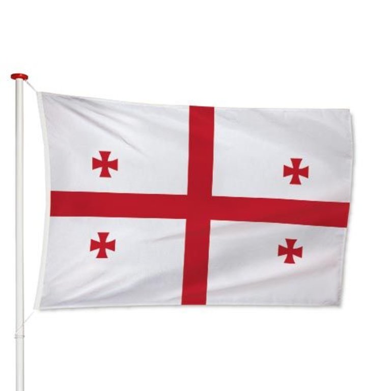 Vlag GeorgiÃ« Kopen? Online uw Georgische vlag bestellen! - Vlaggen Unie