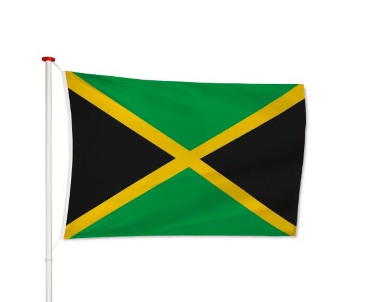 Vlag Jamaica Kopen? Online uw Jamaicaanse vlag bestellen! - Vlaggen Unie