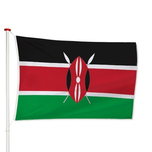 Vlag Kenia Kopen? Meedere formaten - Vlaggen Unie