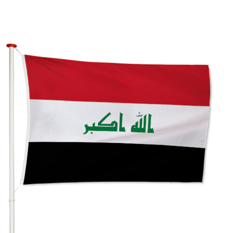 Vlag Irak Kopen? Online uw Irakese vlag bestellen! - Vlaggen Unie