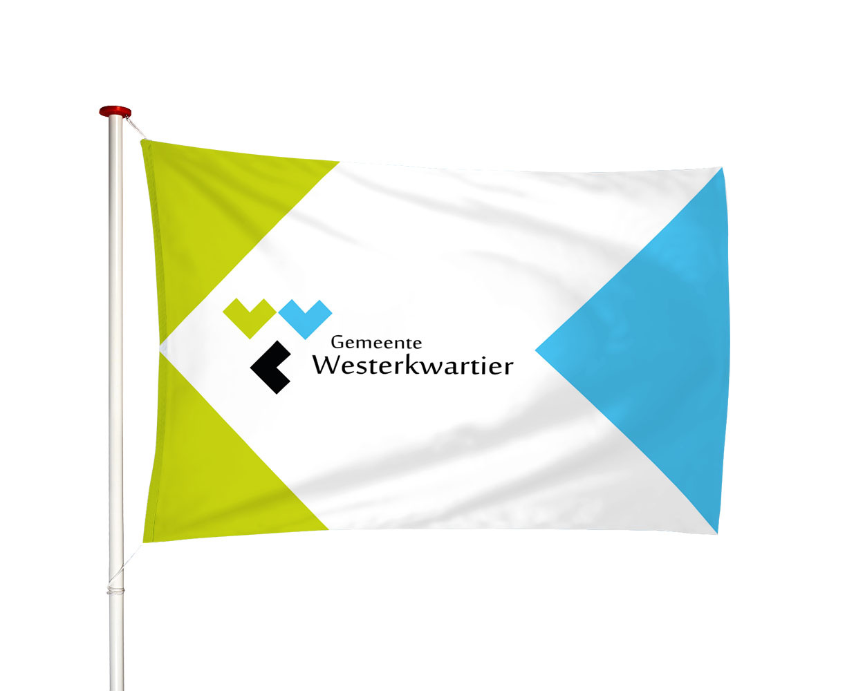 Vlag Westerkwartier kopen? Meerdere maten - Vlaggen Unie