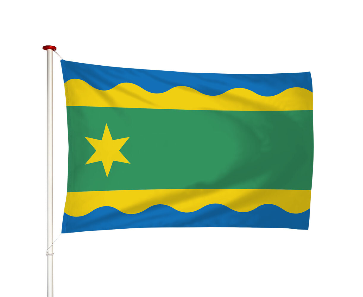 Vlag Noardeast Fryslân kopen? Meerdere maten verkrijgbaar! - Vlaggen Unie
