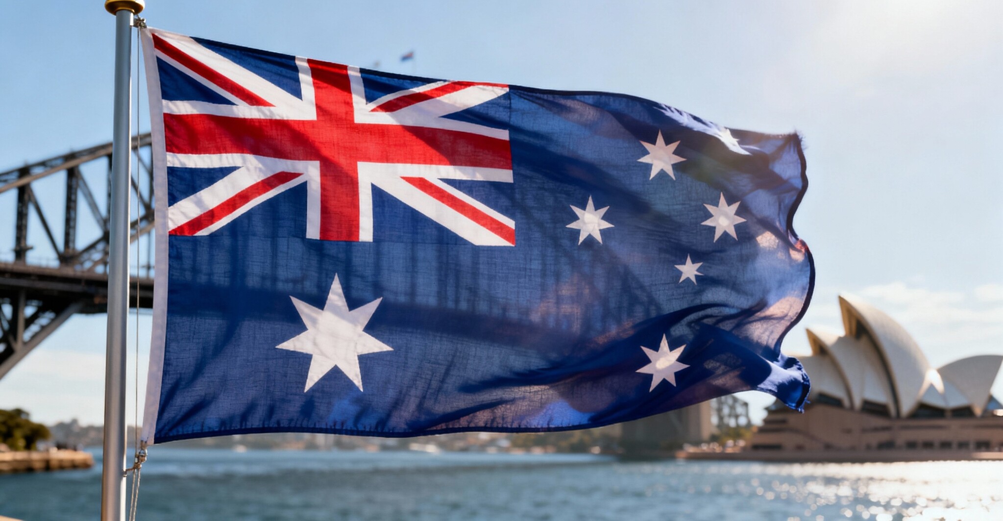 De Australische vlag - Vlaggen Unie