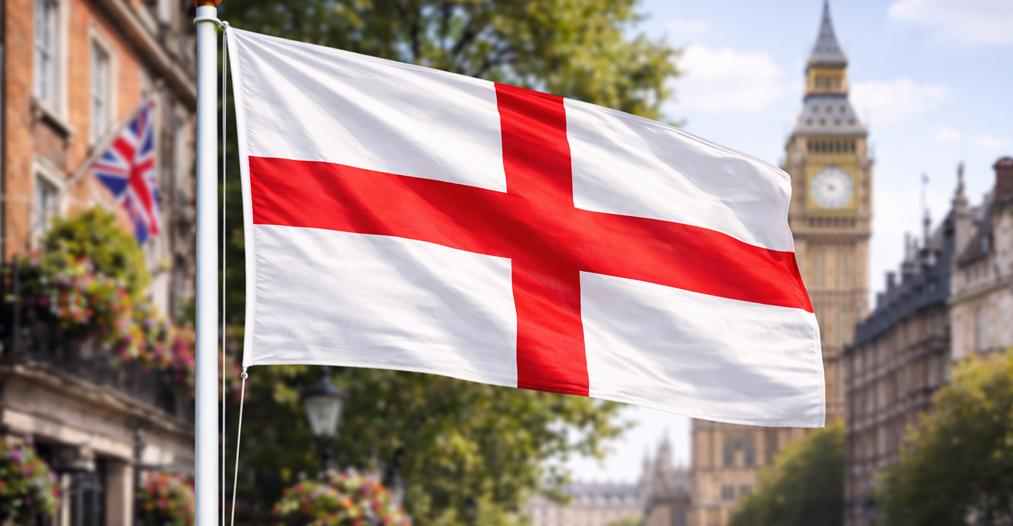 De Engelse vlag - Vlaggen Unie