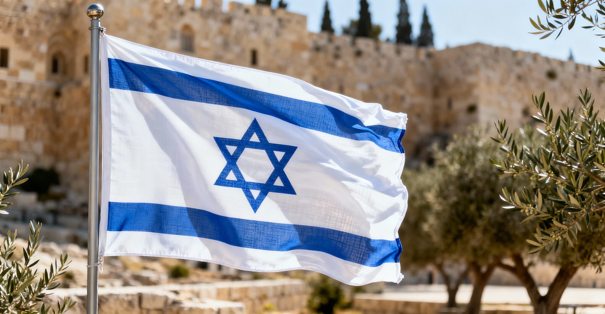 De Israëlische vlag - Vlaggen Unie
