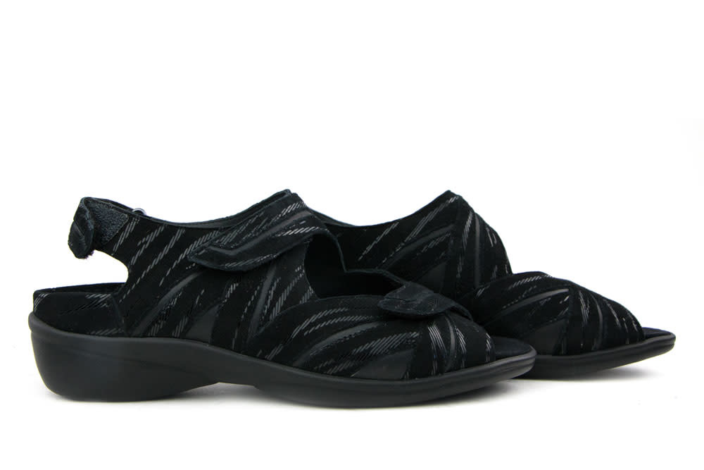 Durea Sandals Black Fern I Low worldwide shipment fees - Steenbergen ...