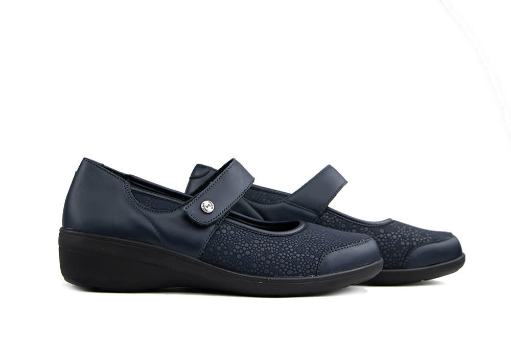 Solidus Strap Shoes Hedda Ocean Nightblue Bubble I Worldwide & Low Fees ...