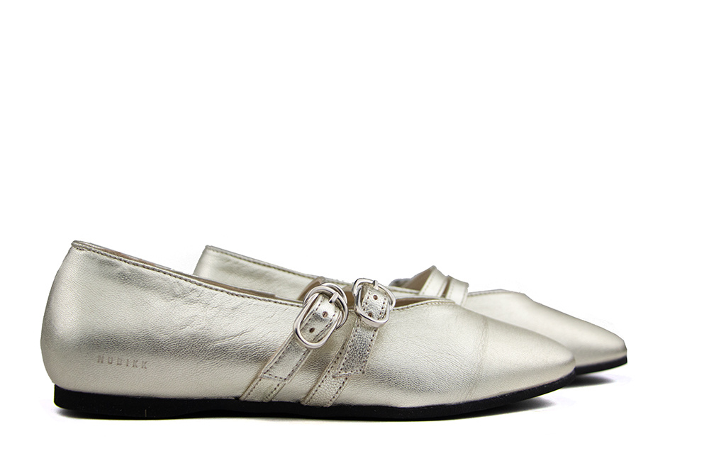 Nubikk Gisele Grace Gold Metallic Shiny | Gratis verzending ...