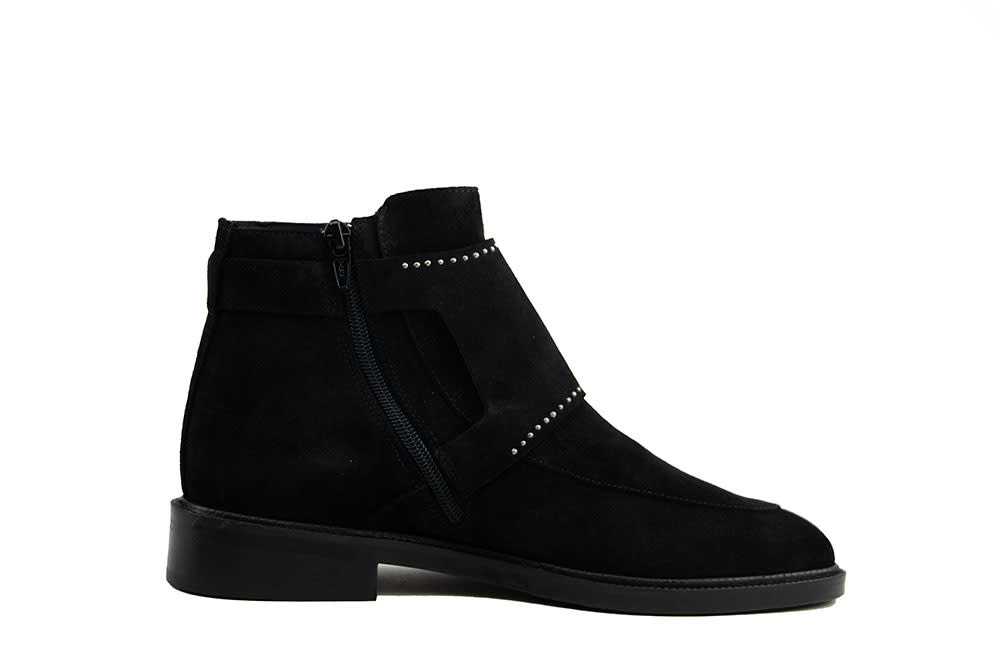 Pertini Enkellaars Black Faraon Studs I Gratis zending in NL va €40 ...