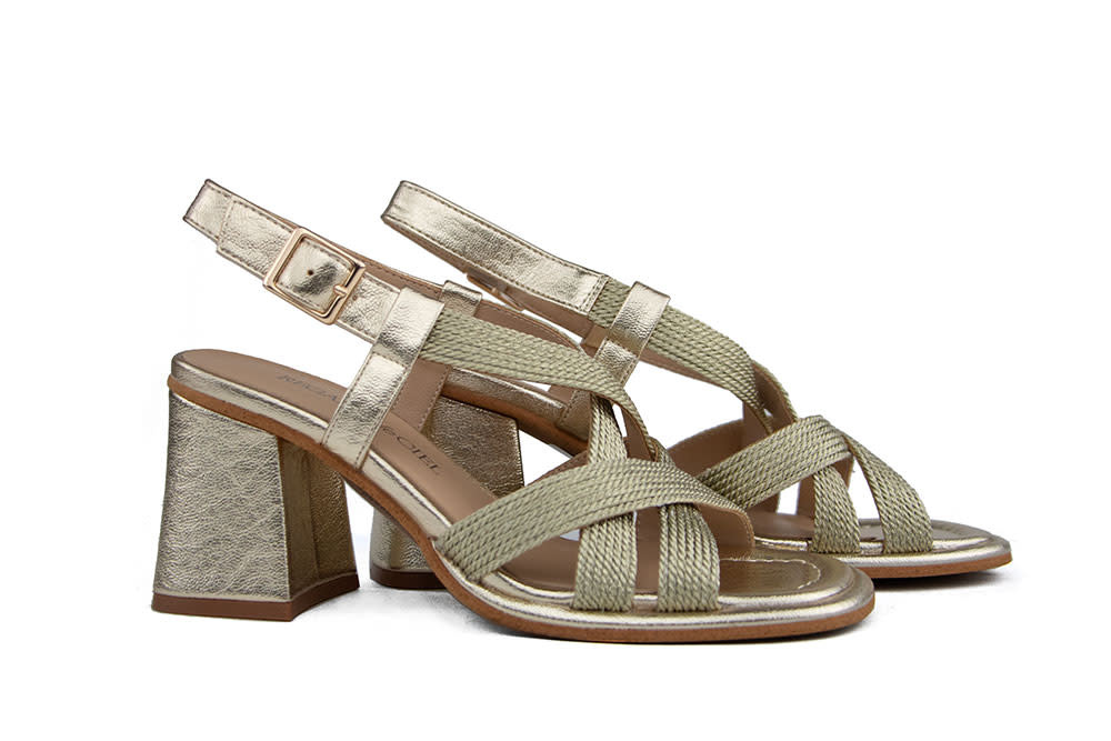 Regarde le Ciel Sandaal Perla String Antares Gold | Gratis Verzending ...