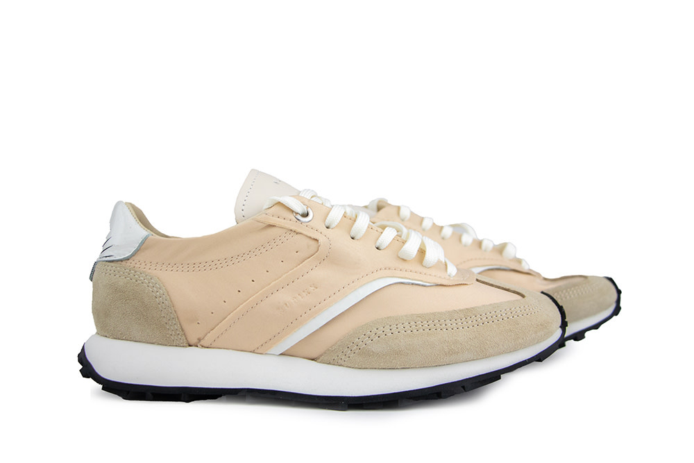 Nubikk Zora Mae Beige Satin | Gratis Verzending - Steenbergen Schoenen
