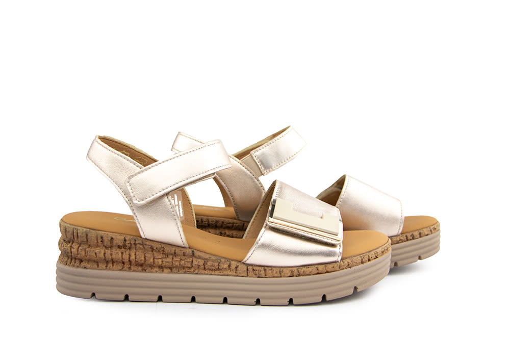 Gabor Sandaal Puder Metallic Gold I Schneller Versand nach DL ...