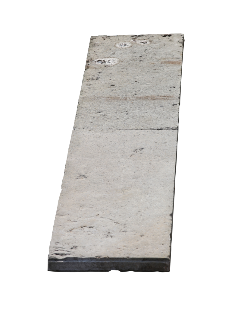 Characterful Table Slab In Limestone - The Antique Fireplace Bank