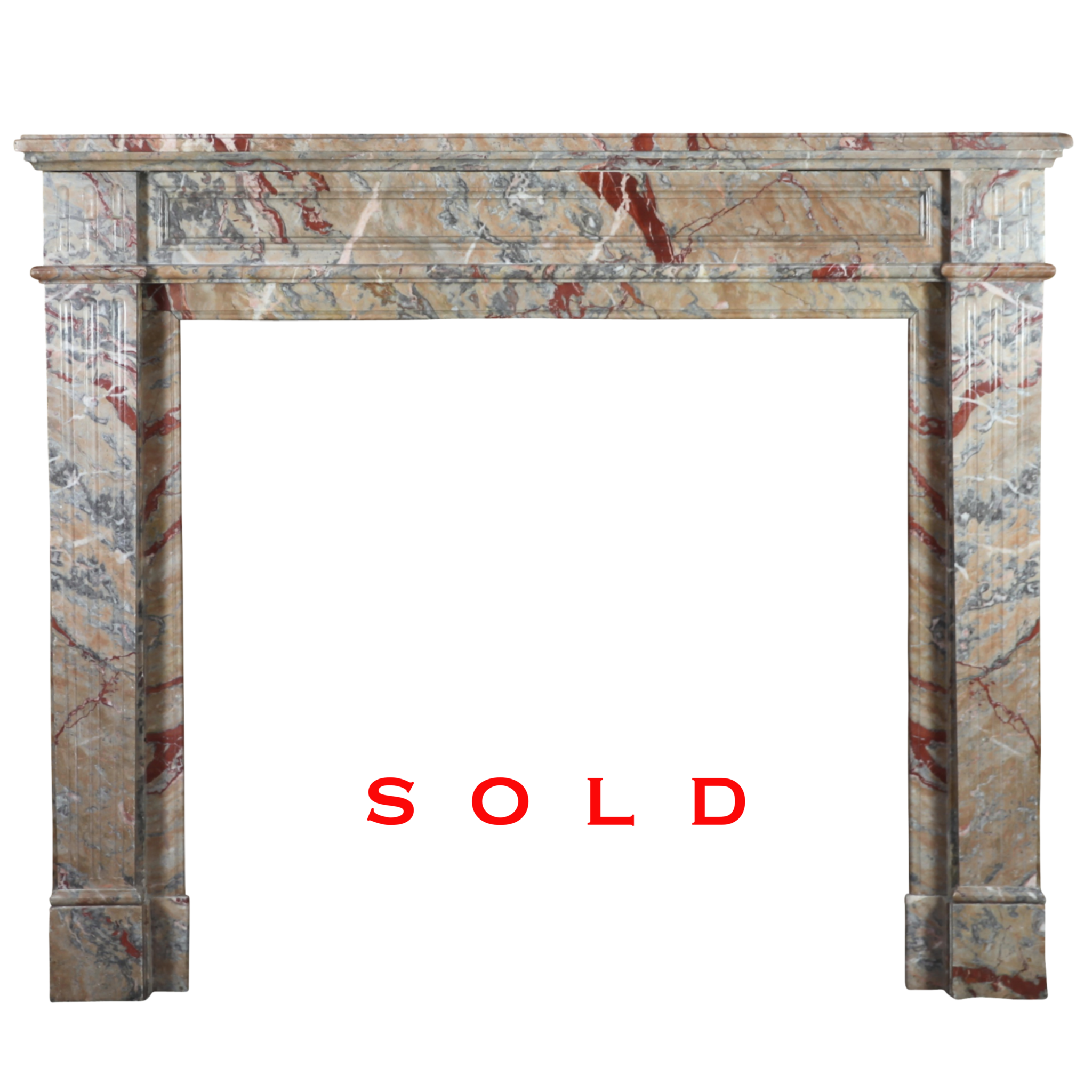Small French Marble Fireplace Surround - The Antique Fireplace Bank