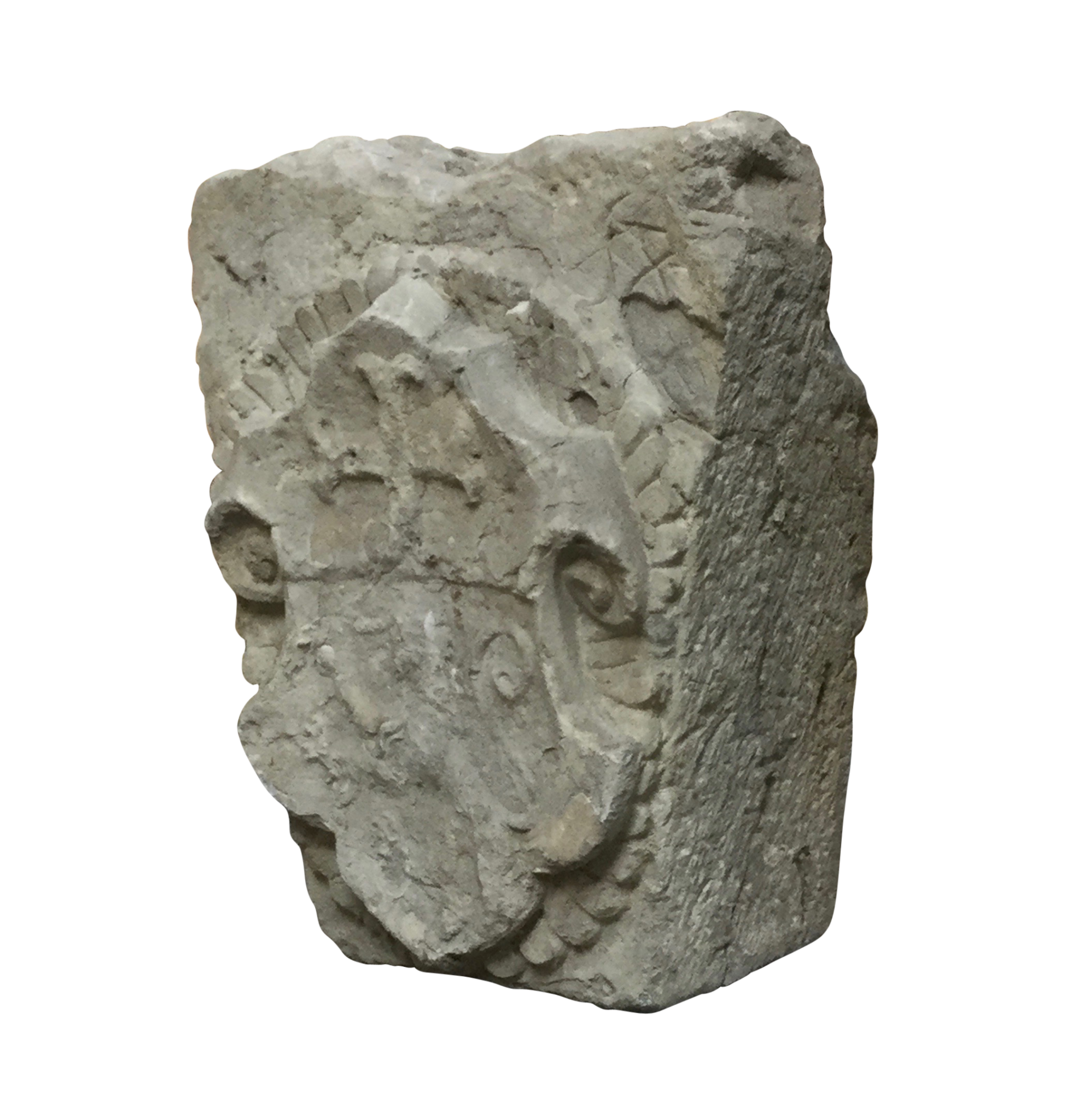 Architectural Medieval Stone Element - The Antique Fireplace Bank