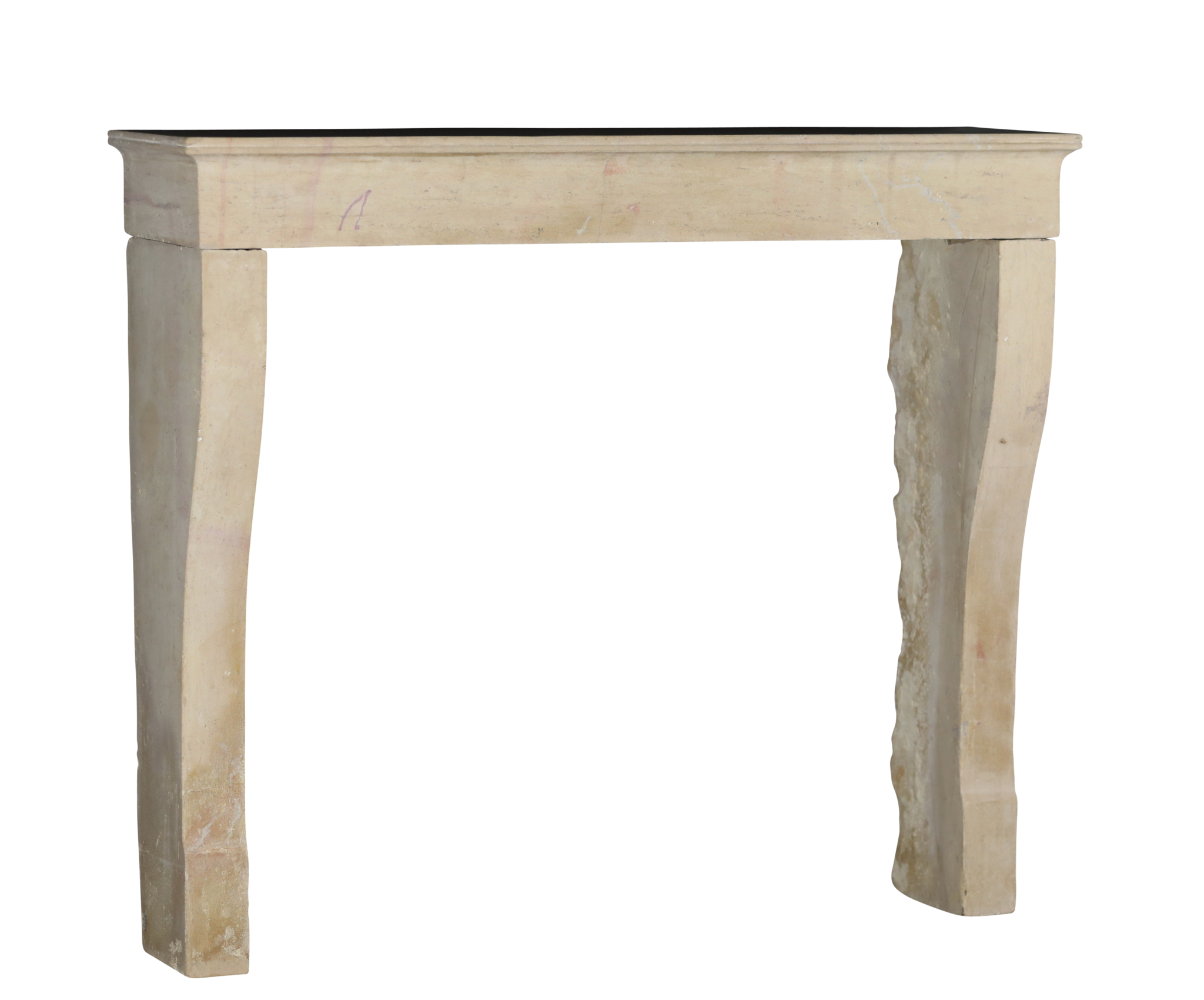 Timeless French Stone Fireplace Mantle - The Antique Fireplace Bank